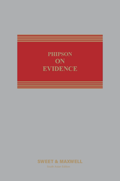 Phipson on Evidence (South Asian Edition)